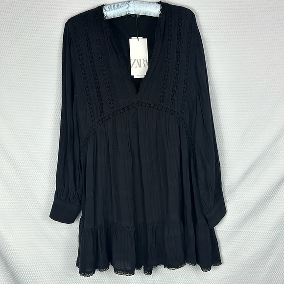 Zara | Dresses | Nwt Zara Tunic Long Sleeves Dress | Poshmark